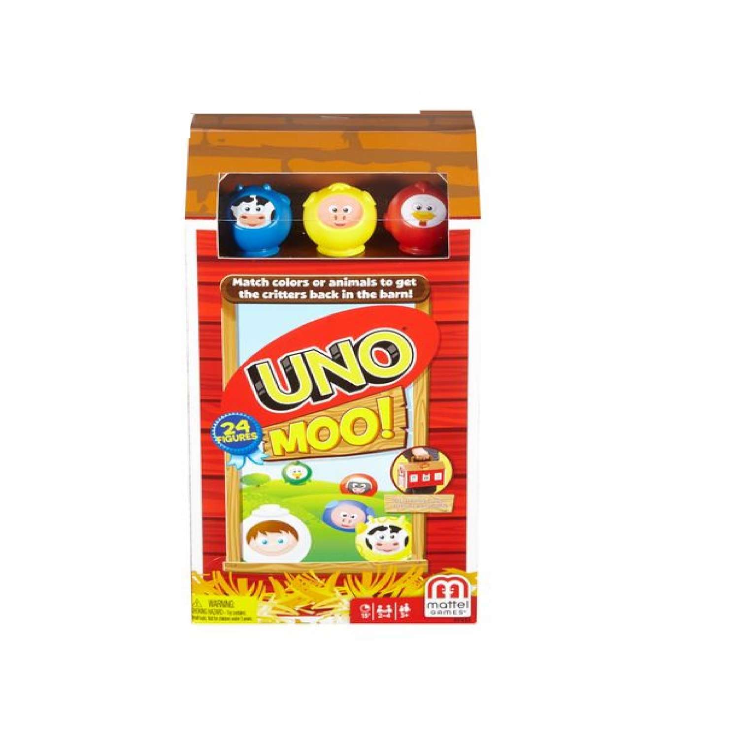 UNO Moo Card Game Plastic 24 pc - Ace Hardware