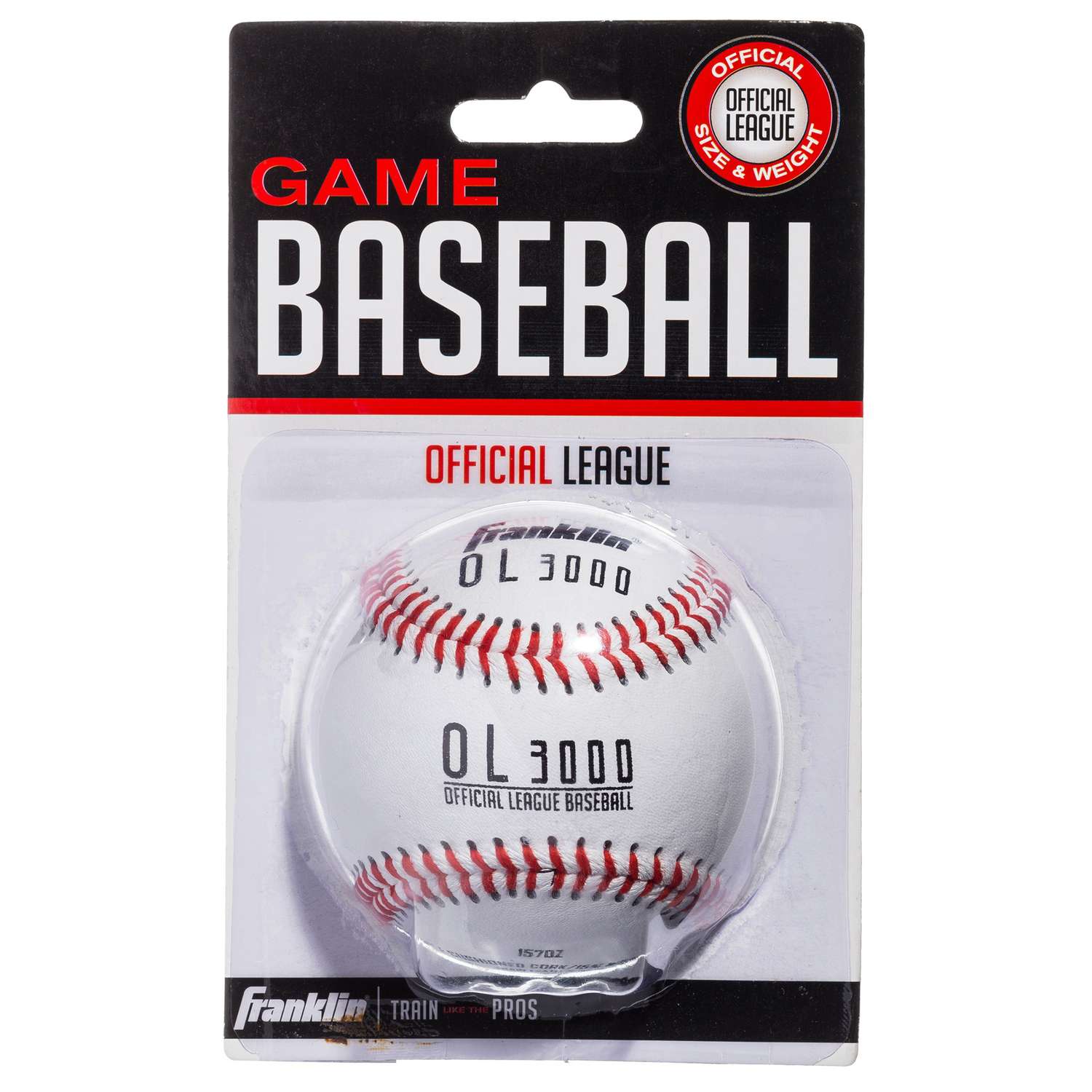 Franklin Official League White Leather Baseball 9 in. 1 pk - Ace Hardware