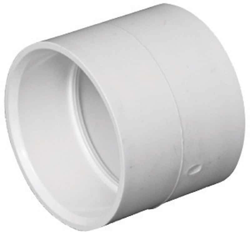 Charlotte Pipe Schedule 40 3 in. Hub X 3 in. D Hub PVC Coupling 1 pk ...