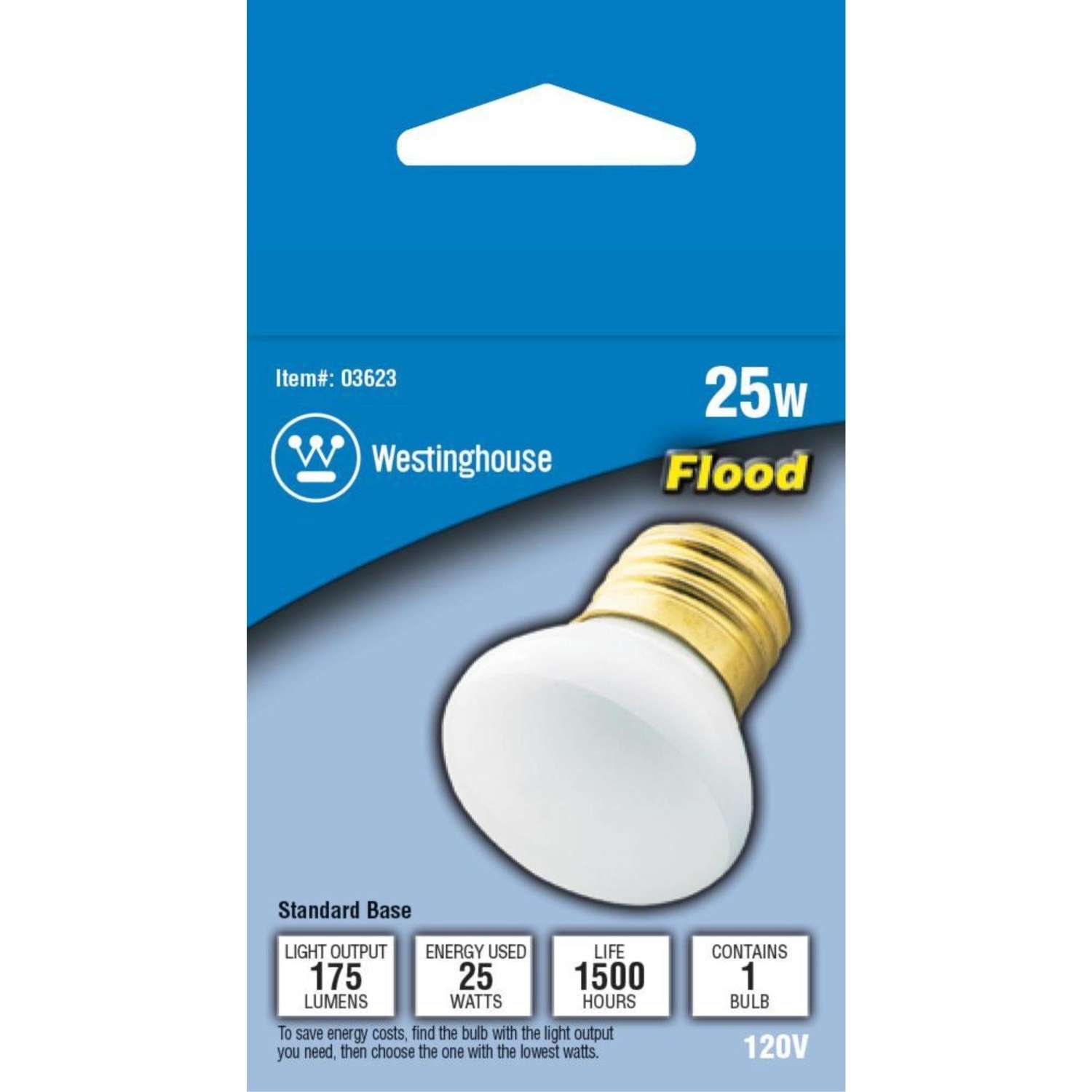 Westinghouse 25 watts R14 Floodlight Incandescent Bulb E26 (Medium ...