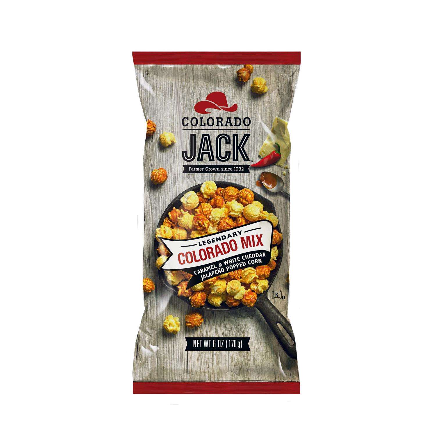 Colorado Jack Legendary Colorado Mix Gourmet Popcorn 6 oz Bagged - Ace ...