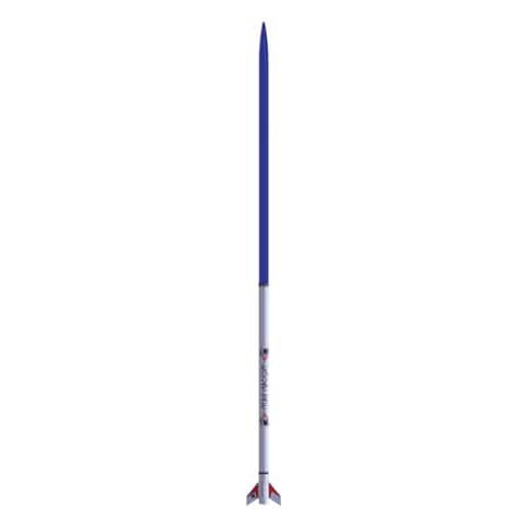 Estes Mean Machine Model Rocket Balsa Wood Purple/White - Ace Hardware