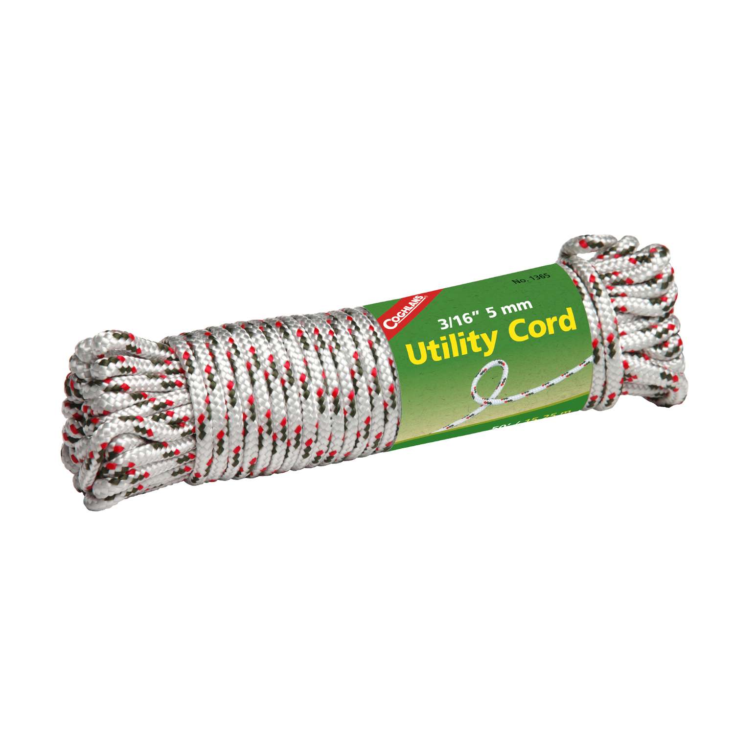 Coghlan's asdf 50 ft. L Multicolored Braided Polypropylene Utility Cord ...