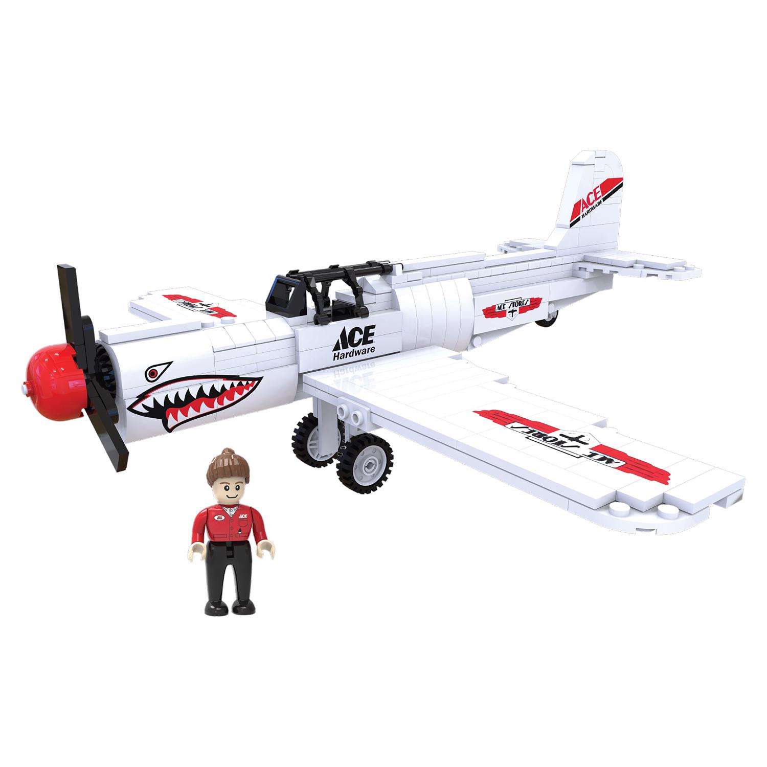 Ace Block Warhawk Plastic White - Ace Hardware