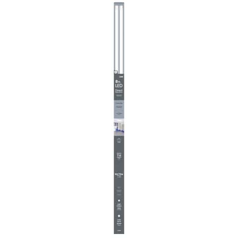 Feit T12 Cool White 96 in. 1-Pin T12 LED Linear Lamp 60/75 Watt ...