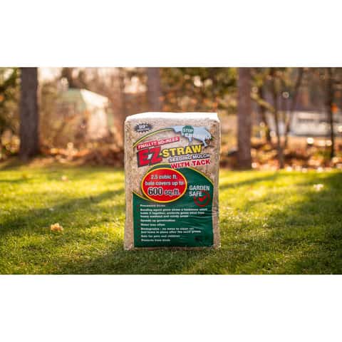 Rhino Seed EZ-Straw Natural Straw Seeding Mulch 2.5 cu ft - Ace Hardware