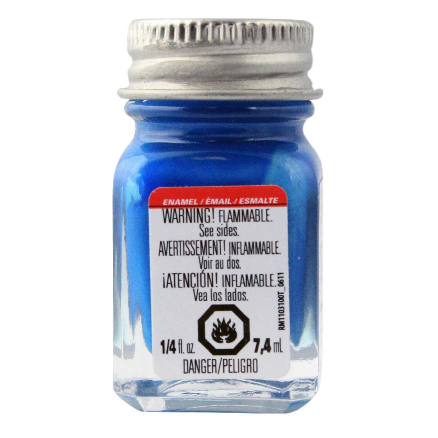 Testors Gloss Bright Blue Enamel Paint 0.25 oz - Ace Hardware
