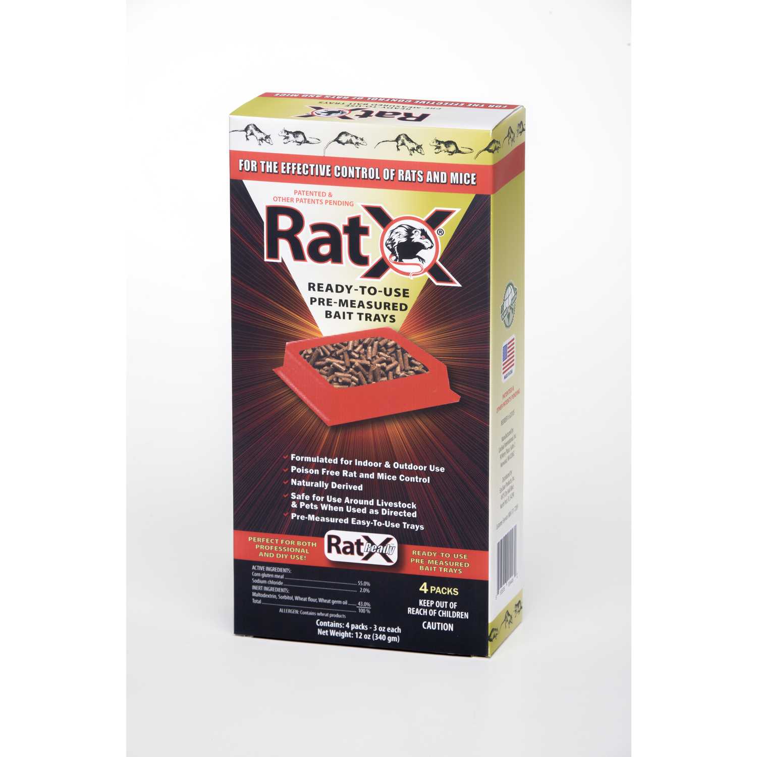 RatX Non-Toxic Bait Pellets For Mice and Rats 12 oz. - Ace Hardware