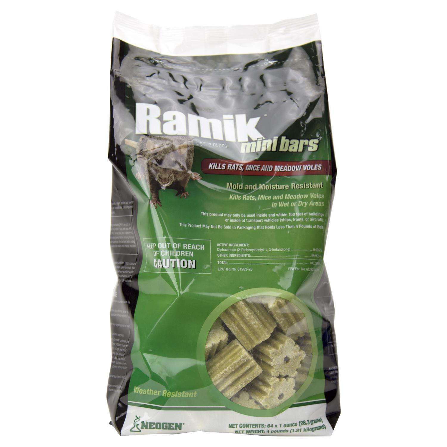 Ramik Fish-Flavored Bait Blocks For Mice and Rats 4 lb 64 pk - Ace Hardware