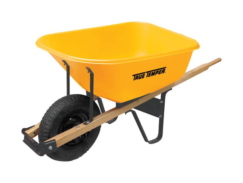 True Temper Poly Wheelbarrow 6 - Ace Hardware