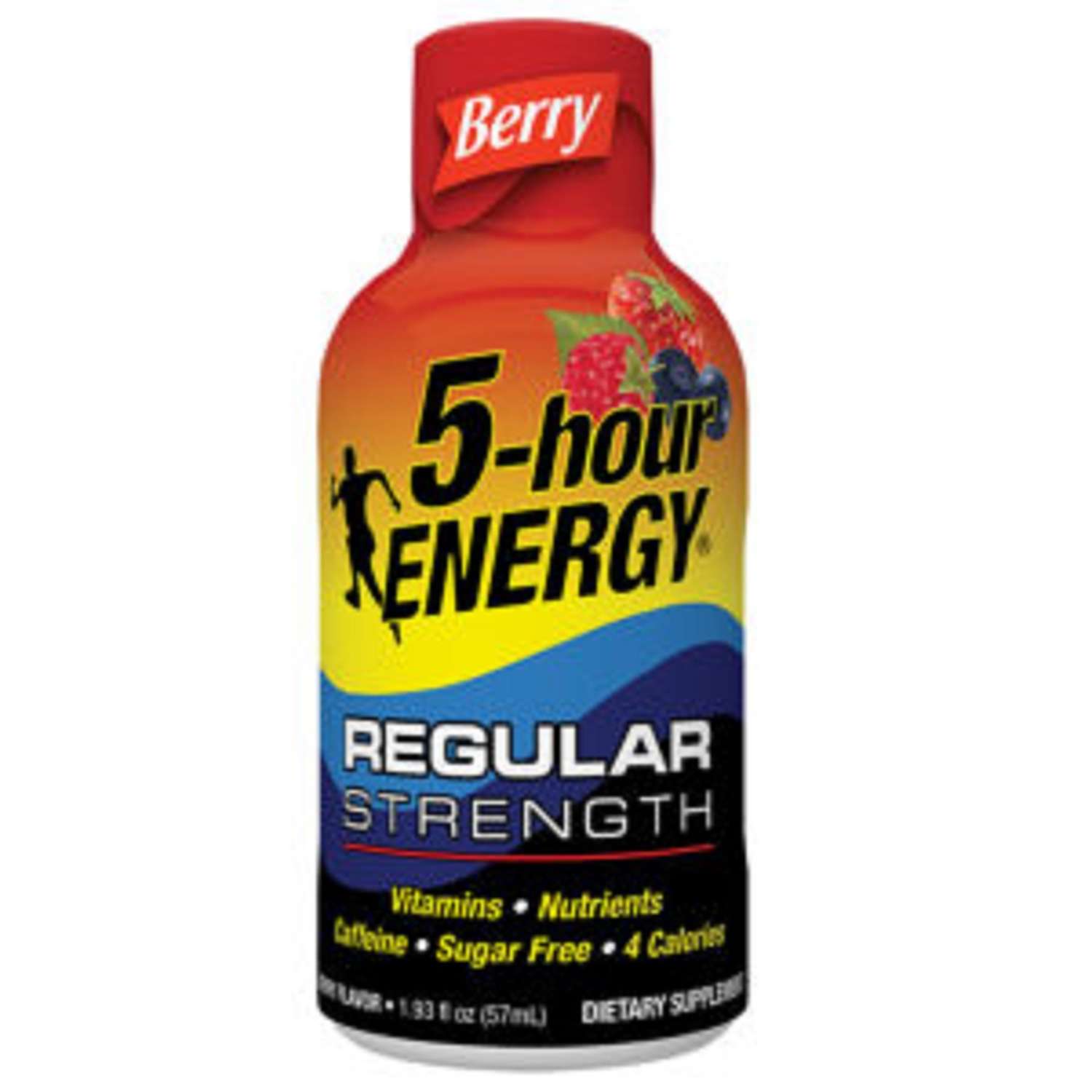5-Hour Energy RegularStrength Sugar Free Berry Energy Shot 1.93 oz ...