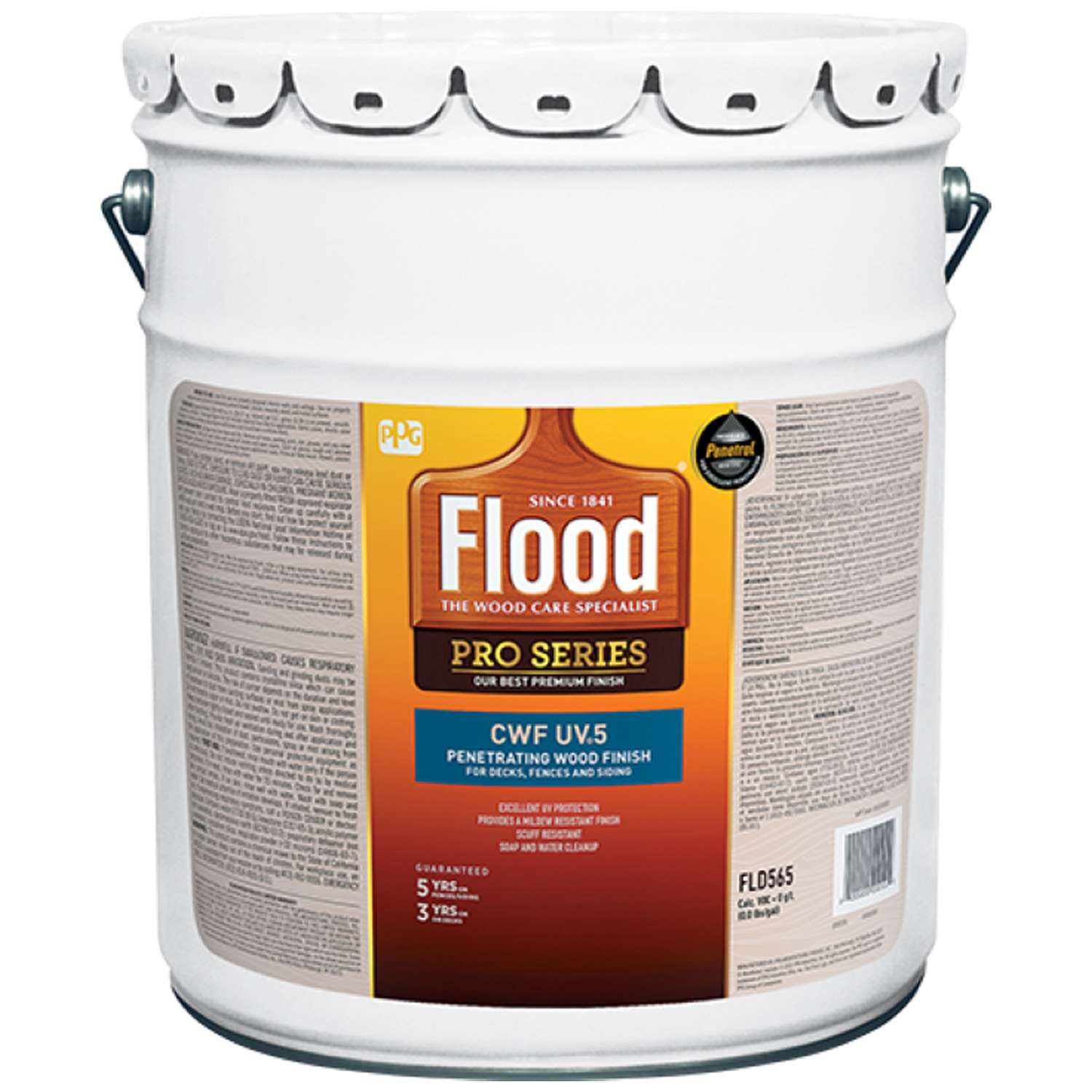 Flood CWF-UV 5 Matte Natural Water-Based Wood Finish 5 gal - Ace Hardware