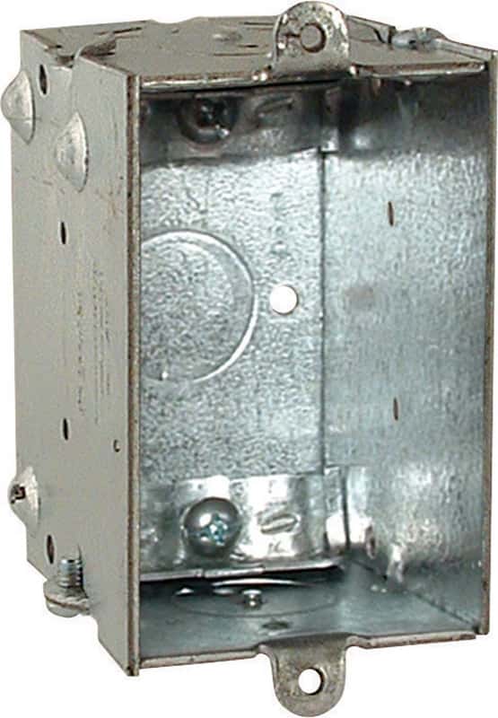 Raco 12-1/2 cu in Rectangle Steel 1 gang Switch Box Gray - Ace Hardware