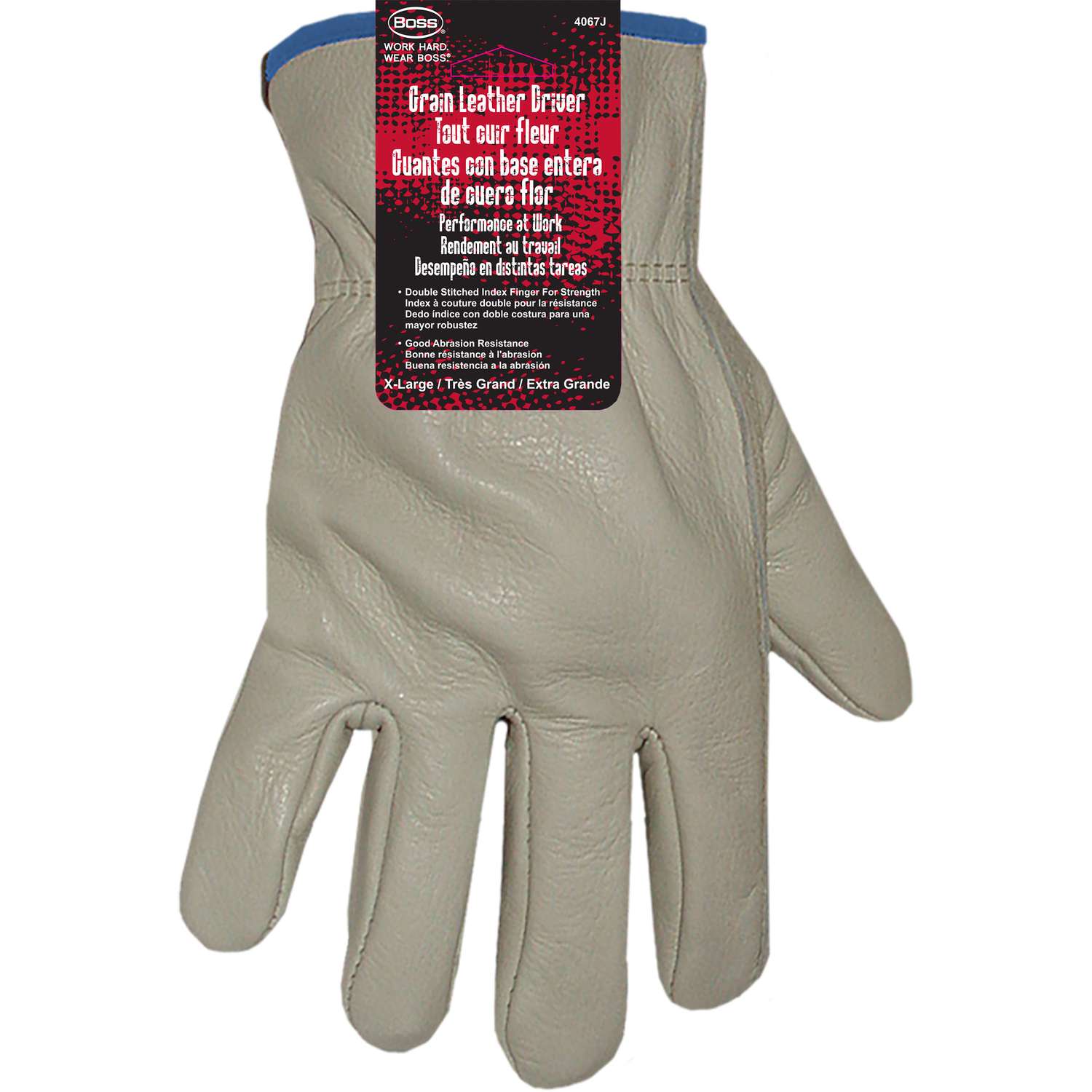 Boss Men's Grain Driver Gloves Tan XL 1 pair - Ace Hardware