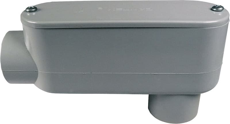 Cantex 2-1/2 in. D PVC Conduit Body For PVC 1 pk - Ace Hardware