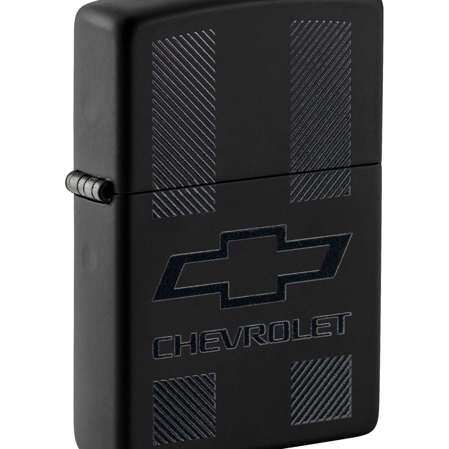 Zippo Black/Silver Chevrolet Lighter 1 pk - Ace Hardware