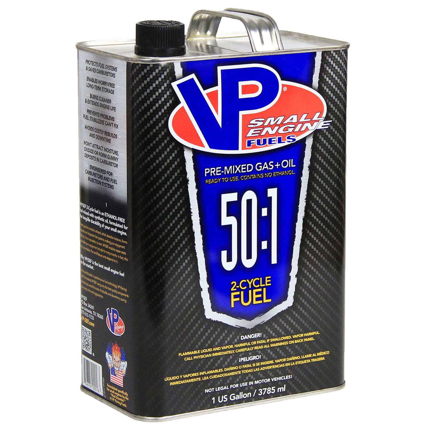 VP Racing Fuels Small Engine Ethanol-Free 2-Cycle 50:1 Pre-Mixed Fuel 1 ...