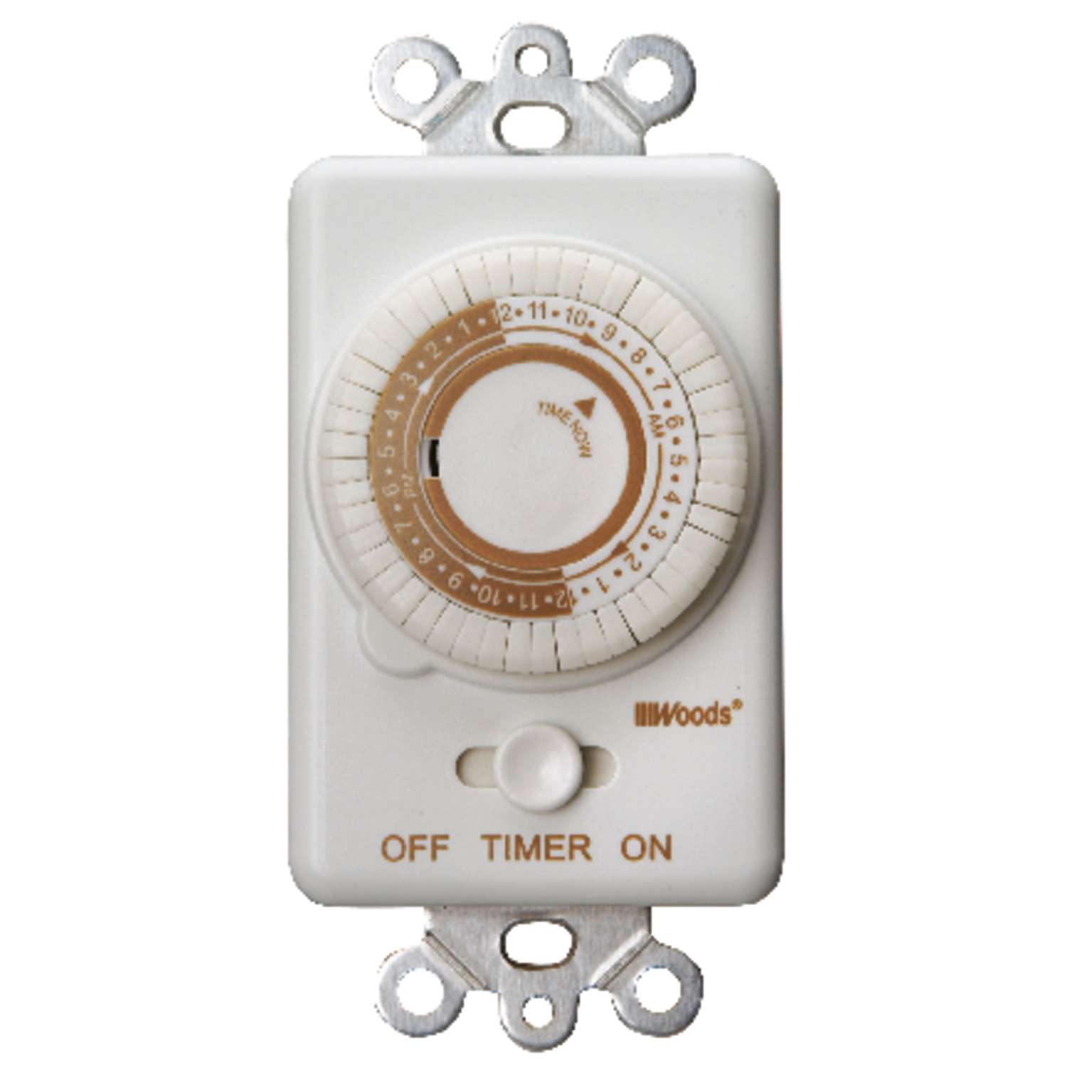 Woods Indoor Wall Switch Timer 125 V White - Ace Hardware