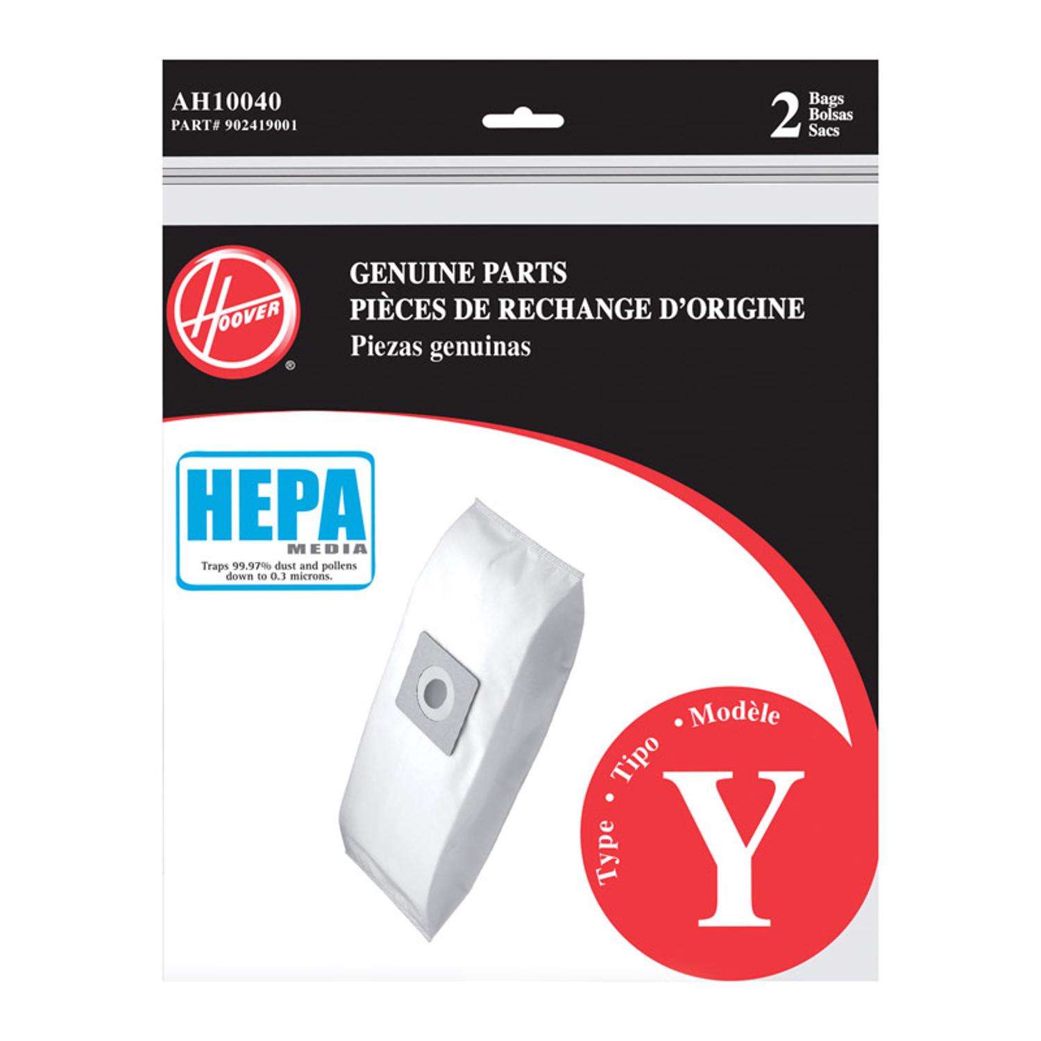 Hoover Hepa Vacuum Bag For Bag 2 pk - Ace Hardware