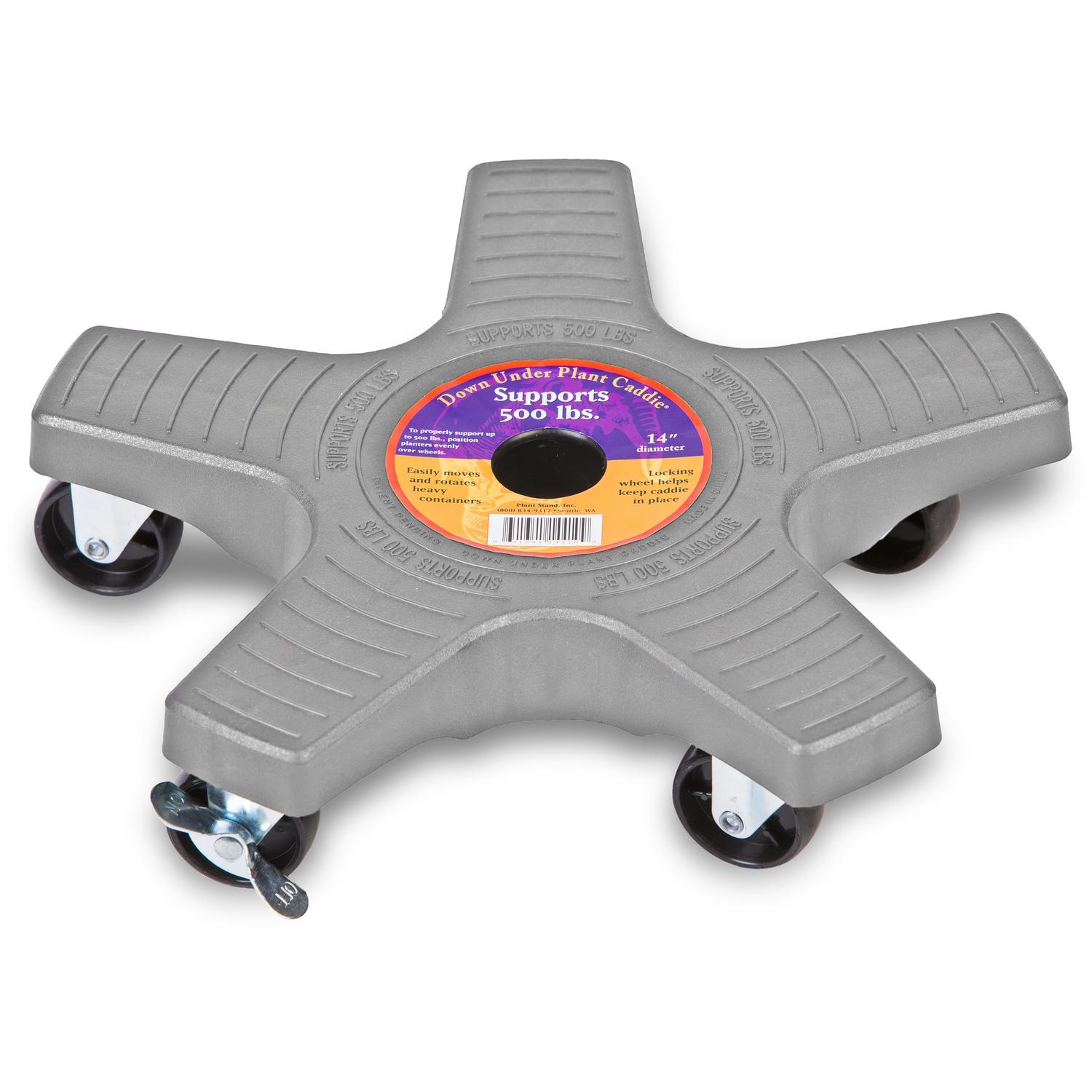 Bosmere Gray Plastic Plant Caddy - Ace Hardware