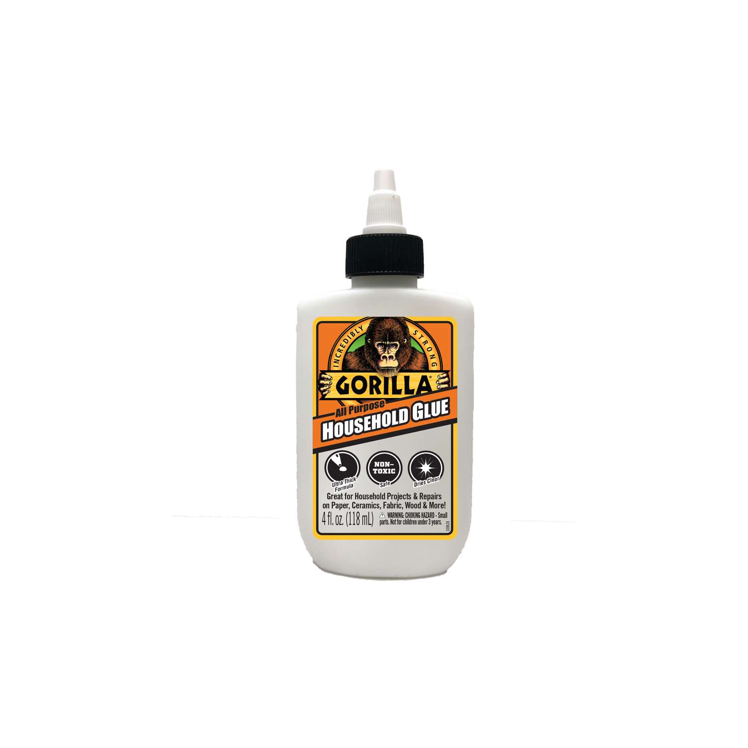Gorilla Medium Strength All Purpose Household Glue 4 oz - Ace Hardware
