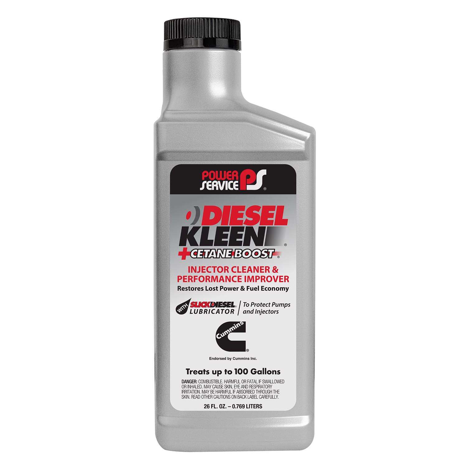 Power Service Diesel Kleen +Cetane Boost Diesel Fuel Injector Cleaner ...