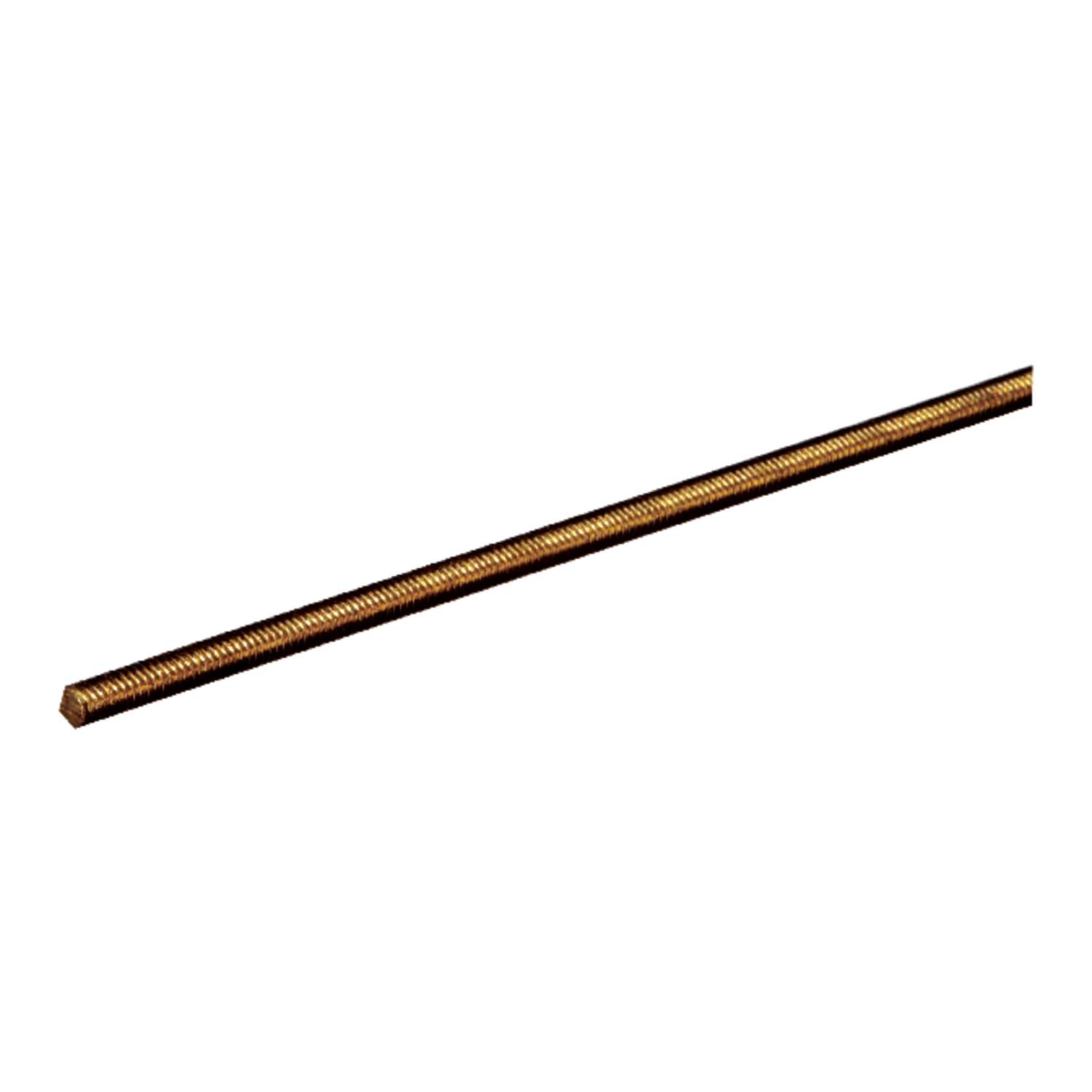 Boltmaster 3/8 in. D X 12 in. L Threaded Brass Rod 1 pk - Ace Hardware