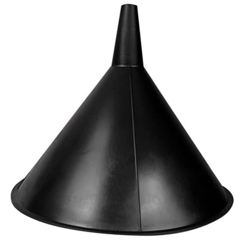 Shop Craft Black 7 in. H Polypropylene 2 qt Funnel Mfr# 31116 - Ace ...