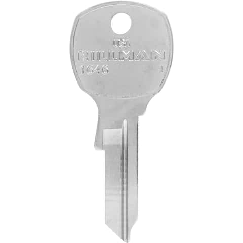 Hillman Traditional Key Mailbox Key Blank 1646 Single For USPS Locks ...