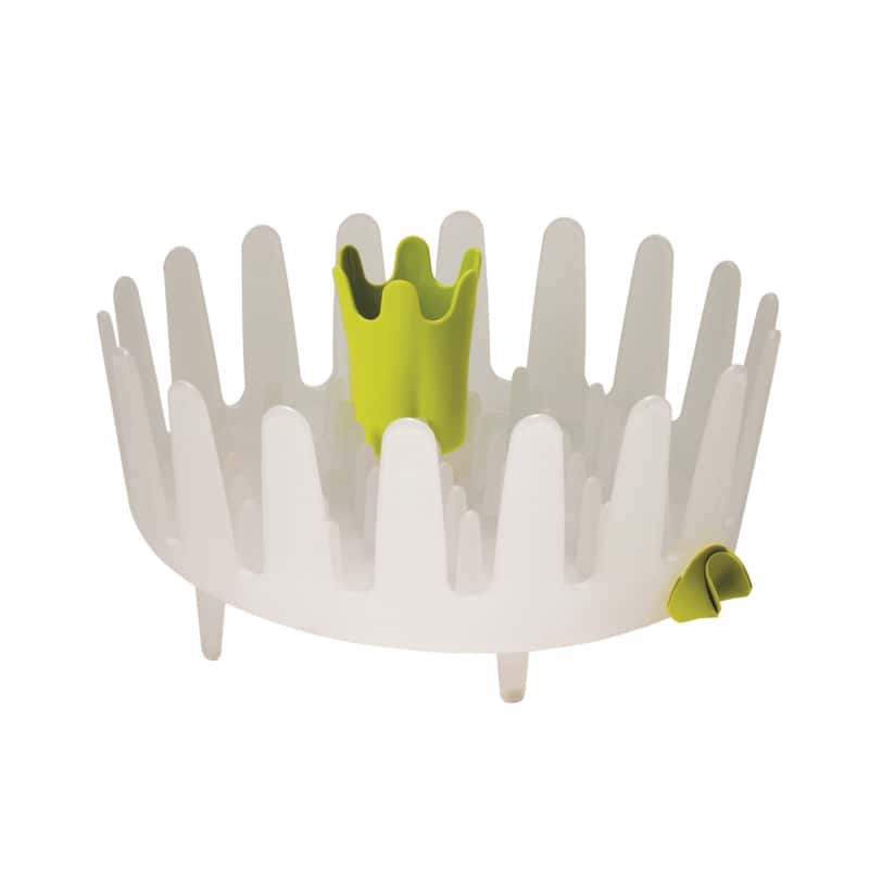Chef'n DishGarden White Plastic Dish Rack - Ace Hardware