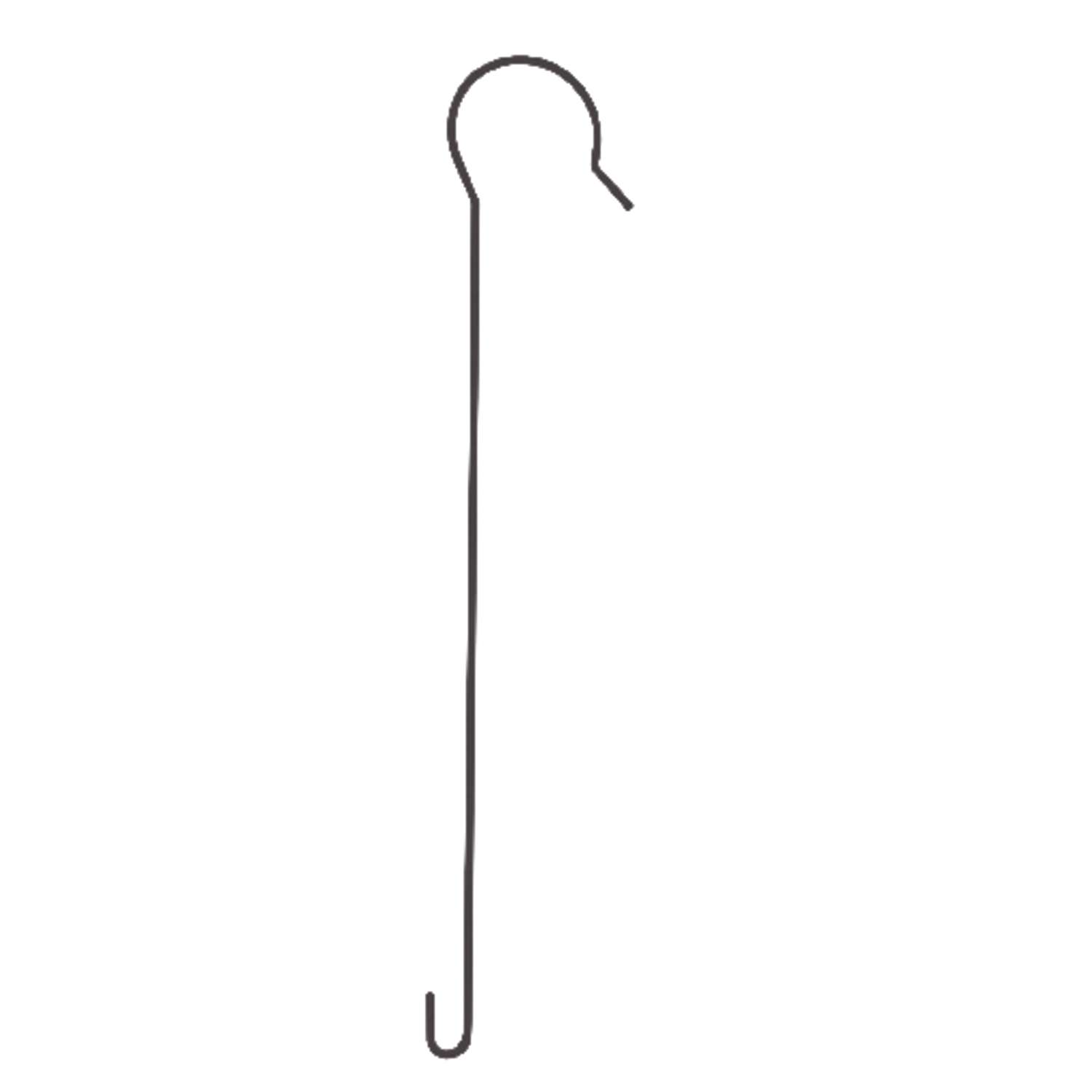 Panacea Black Steel 36 in. H S-Hook Plant Hook 1 pk - Ace Hardware