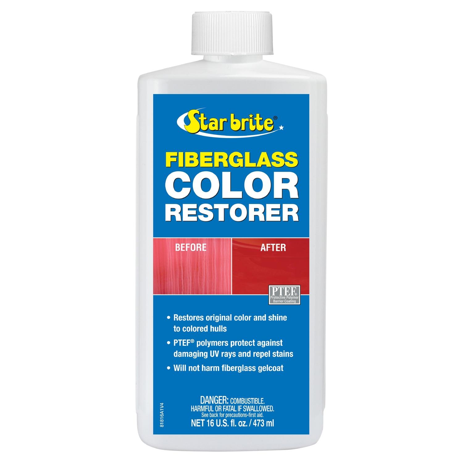 Star brite Fiberglass Color Restorer 16 oz Mfr# 81816PW - Ace Hardware