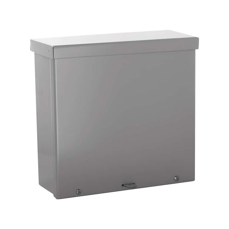 Raco Rectangle Steel 10 in. H X 10 in. W Weatherproof Screw Cover Pull ...