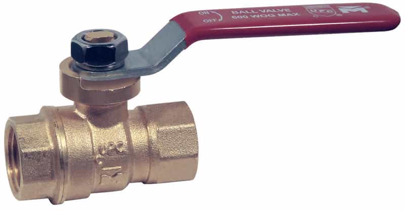 Mueller Ball Valve Brass - Ace Hardware