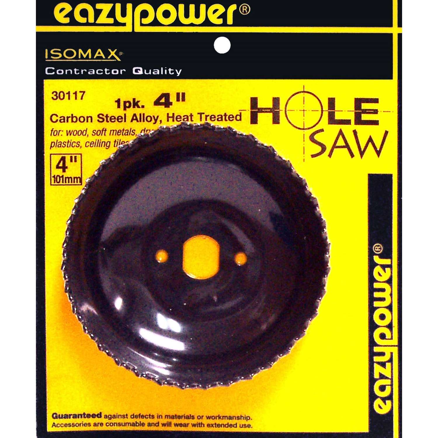 Eazypower ISOMAX 4 in. Carbon Steel Hole Saw 1 pc - Ace Hardware