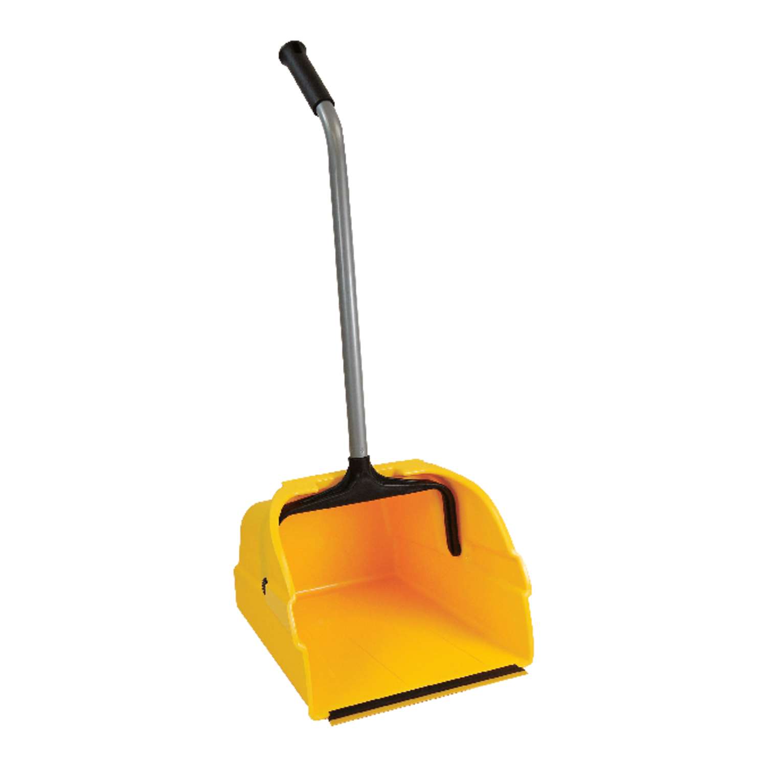 Quickie Yellow Plastic Stand-Up Long Handled Dust Pan - Ace Hardware