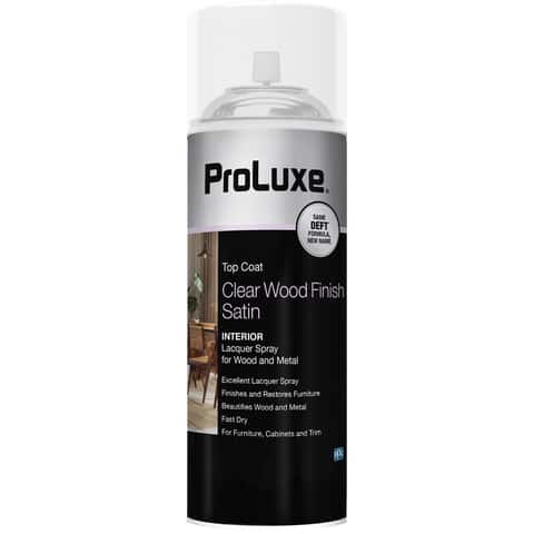 Proluxe Satin Clear Oil-Based Wood Finish Lacquer Spray 12.25 oz - Ace ...