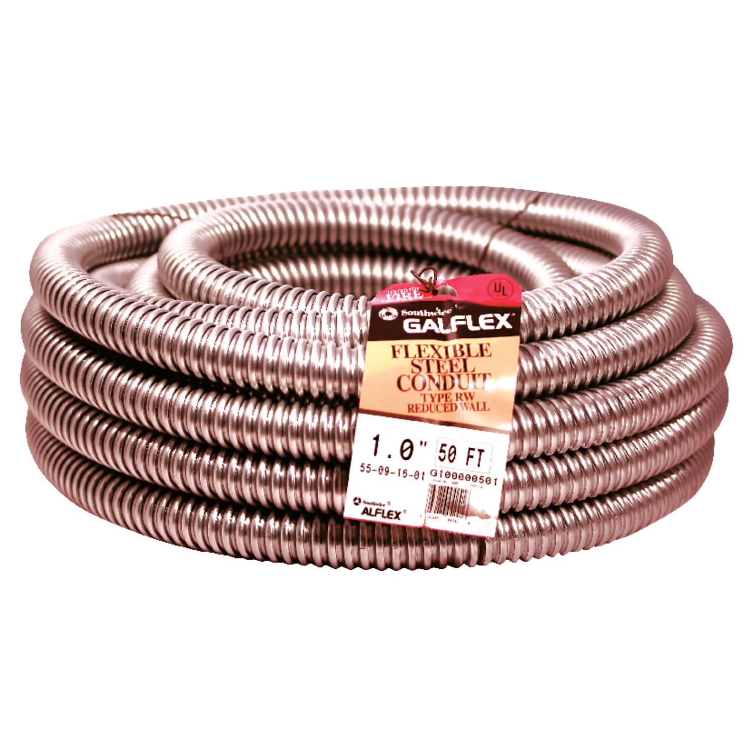 Southwire 1 in. D X 50 ft. L Steel Flexible Electrical Conduit For FMC ...