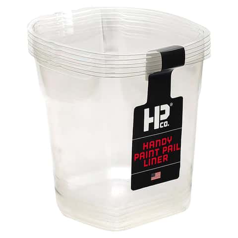 Handy Handy Paint Pail Clear 1 qt Plastic Liner Mfr# 2520-CT - Ace Hardware
