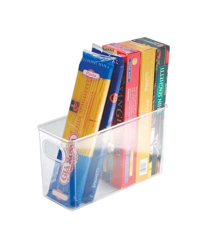 iDesign Clear Storage Bin 6 in. H X 4 in. W X 10 in. D - Ace Hardware
