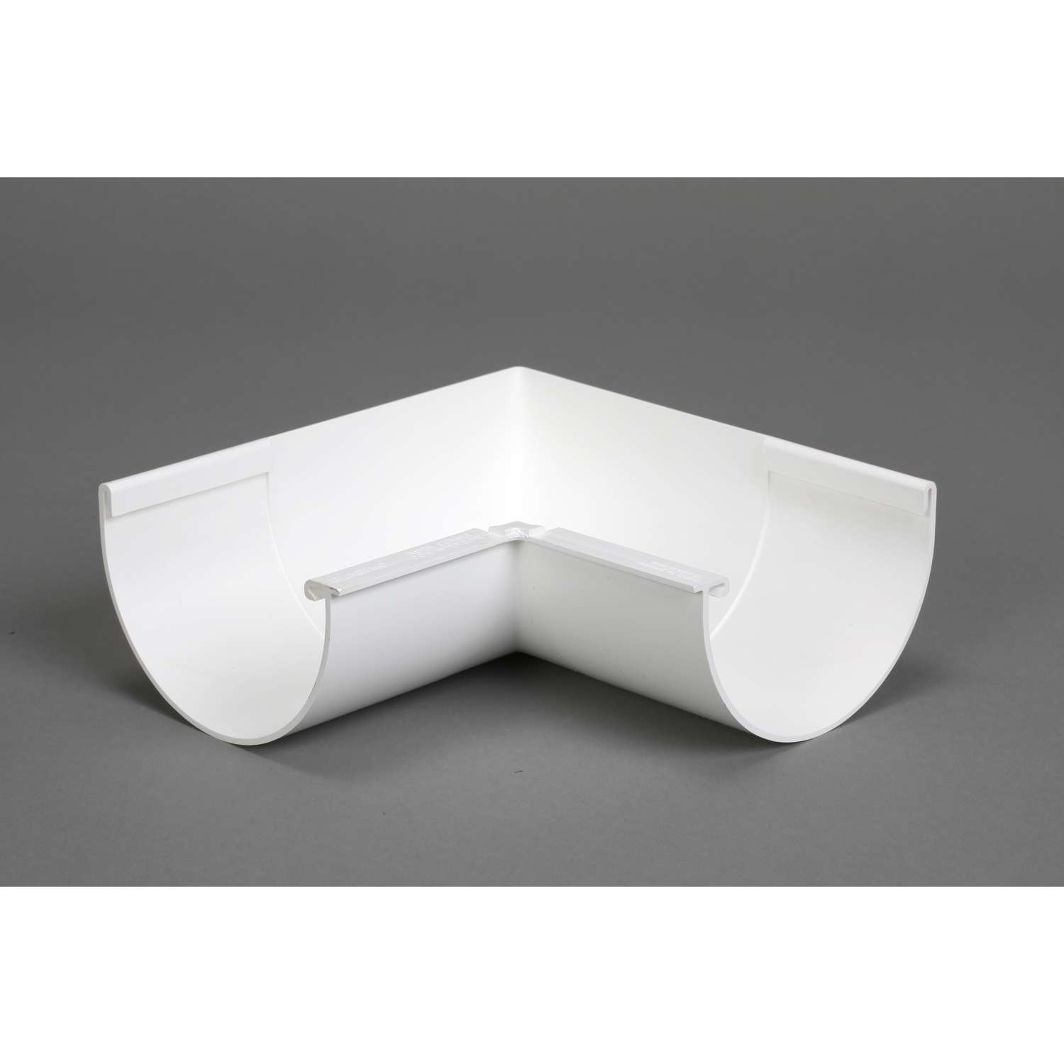 Plastmo Classic 4 in. W White Vinyl Half Round Inside Corner - Ace Hardware