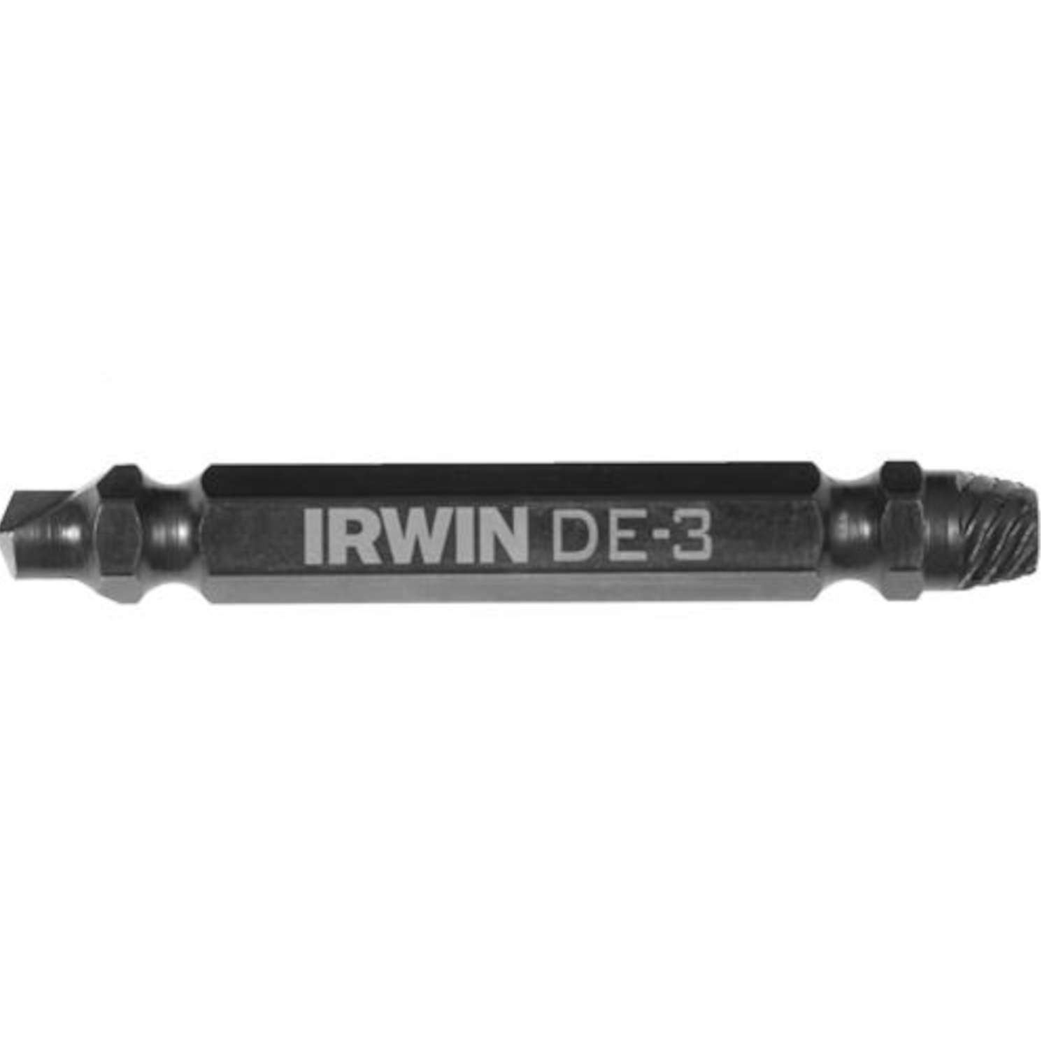 Irwin Impact Screw-Grip .13 in. M2 High Speed Steel Double-Ended Screw ...