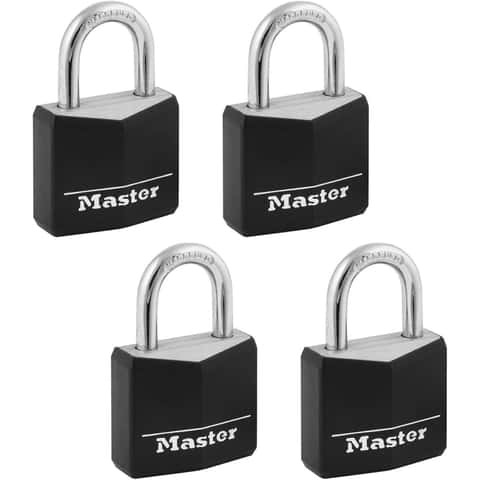 Master Lock 3/4 in. H X 3/4 in. W X 3/4 in. L Laminated Steel Pin ...