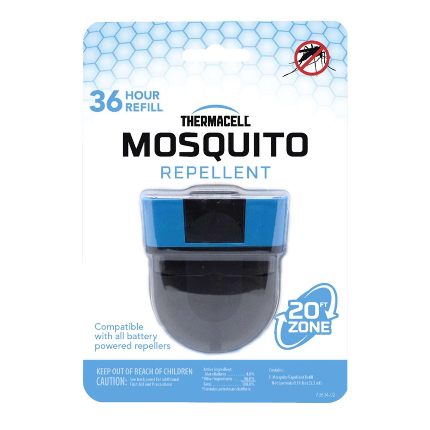 Thermacell Insect Repellent Refill Cartridge For Mosquitoes/Other ...