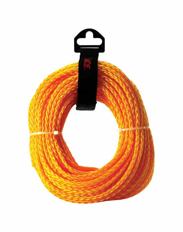 Ace 1/4 in. Dia. x 100 ft. L Gold Braided Poly Rope - Ace Hardware