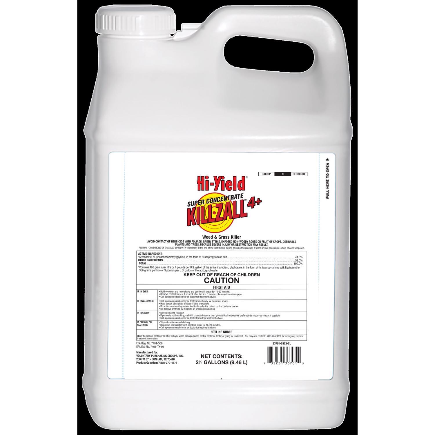Hi-Yield Killzall Weed and Grass Killer Concentrate 2.5 gal - Ace Hardware
