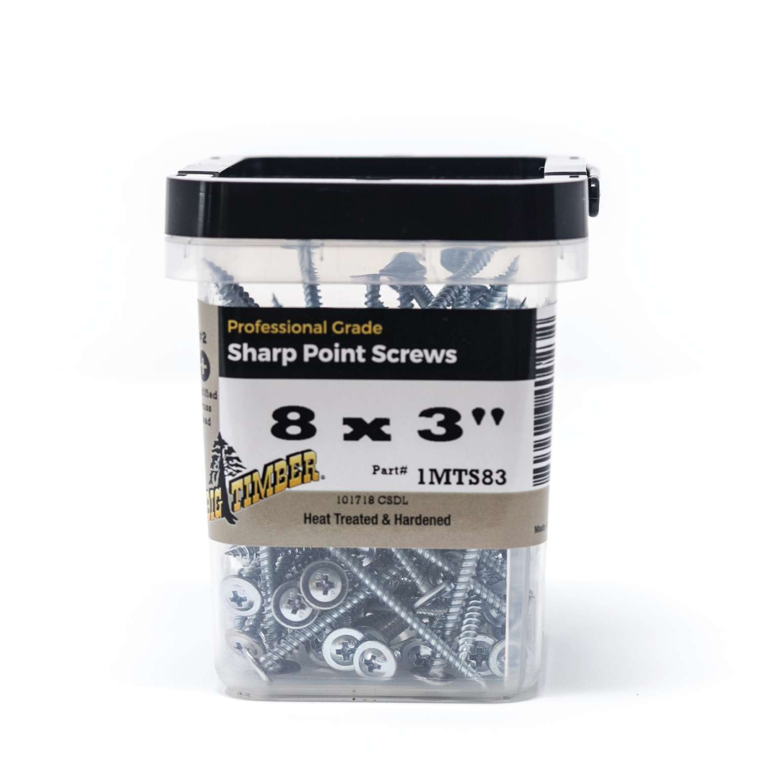 Big Timber No. 8 X 3 in. L Phillips Zinc-Plated Sharp Point Screws 1 lb ...
