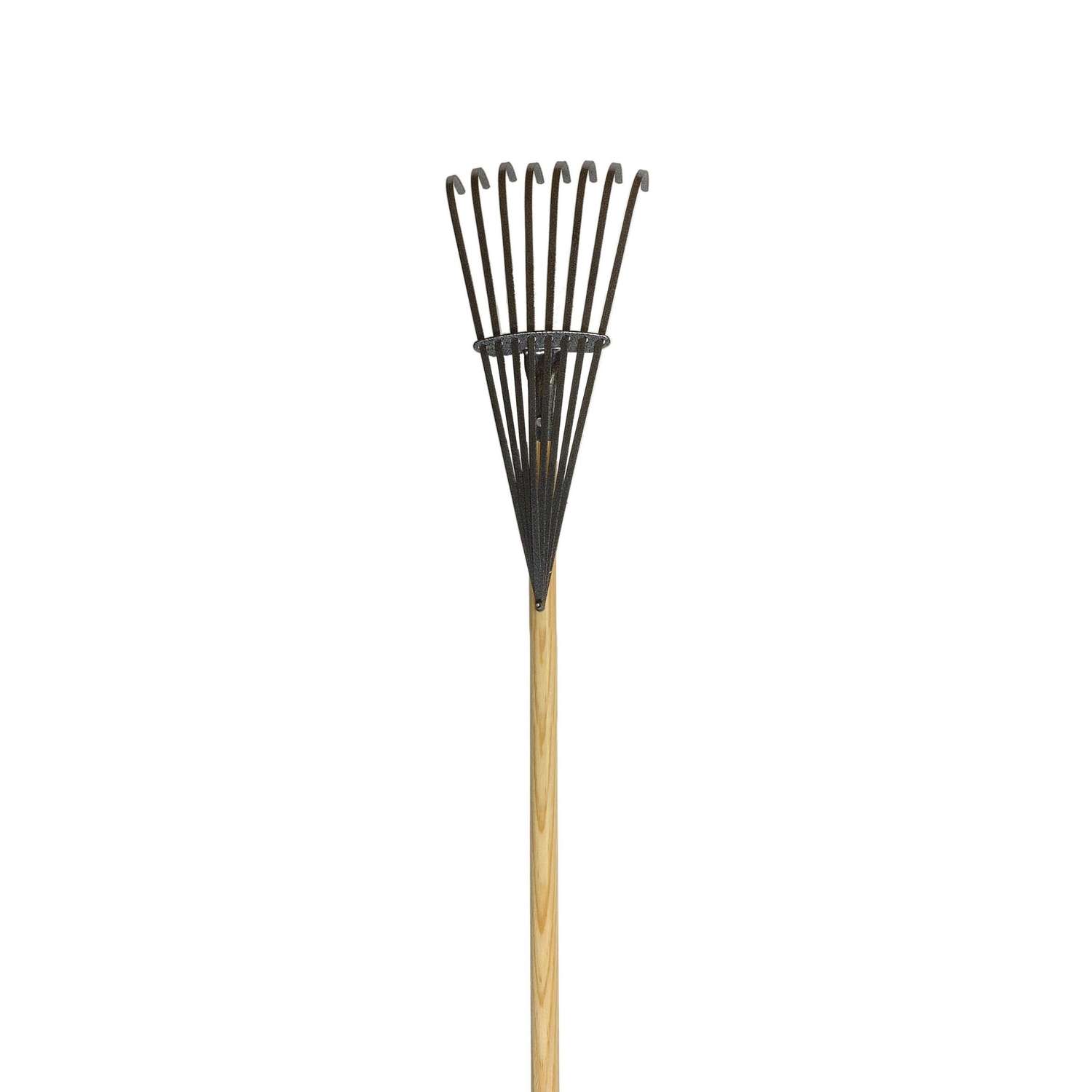Yard Butler 62 in. 8 Tine Steel Rake Wood Handle - Ace Hardware