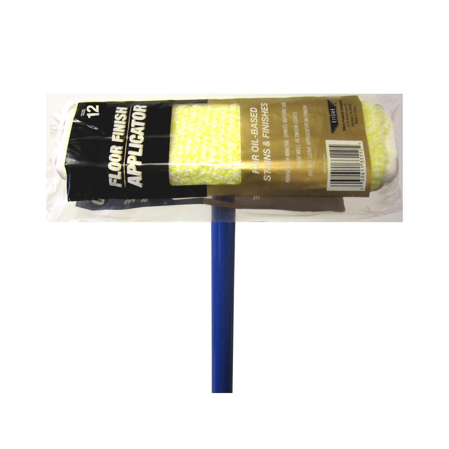 Ettore 12 in. W X 53 in. L Blue Microfiber Applicator - Ace Hardware