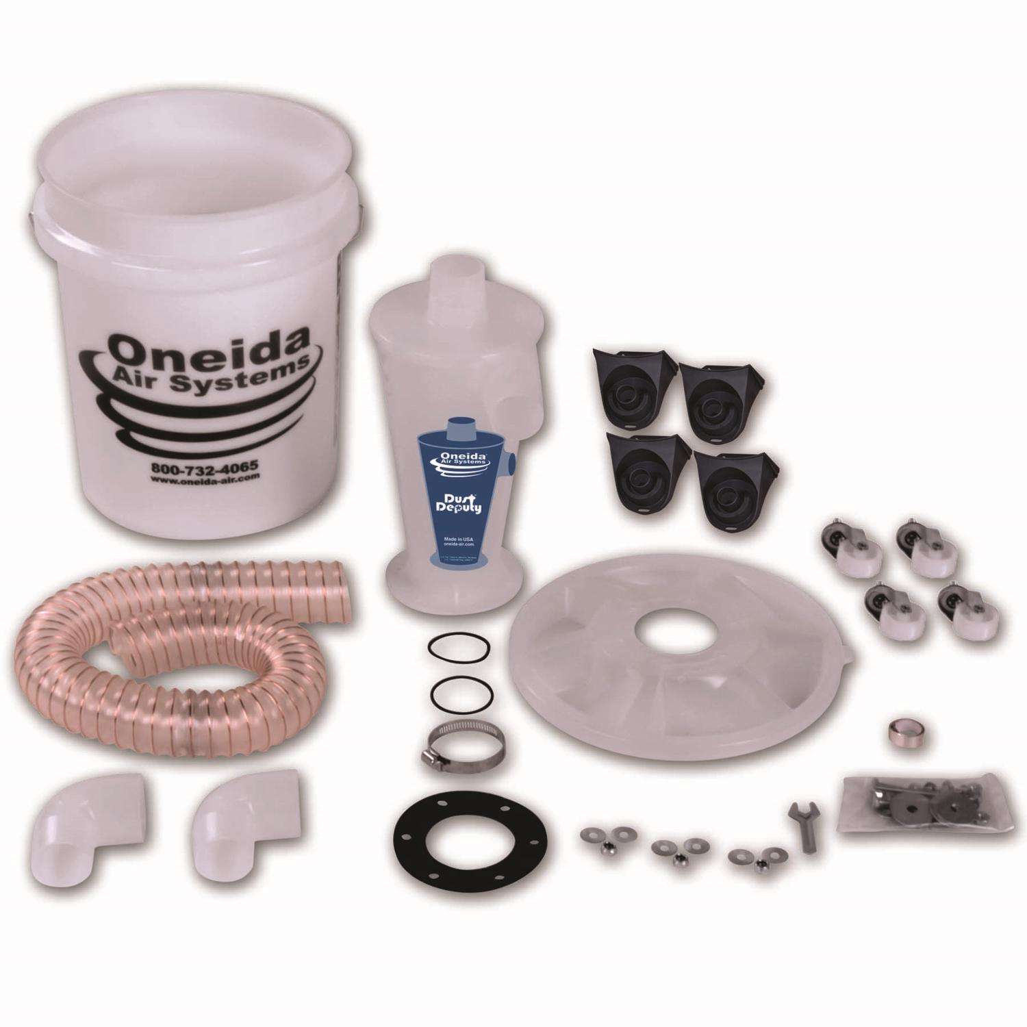 Oneida Air Systems Dust Deputy 29.75 in. L X 17.75 in. W X 17.75 in. D ...